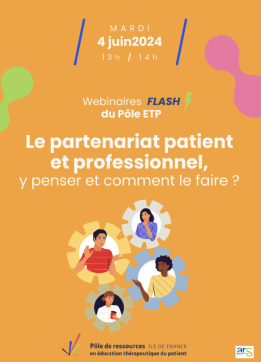 Les Webinaires Flash du Pôle ETP : Le partenariat patient et ...